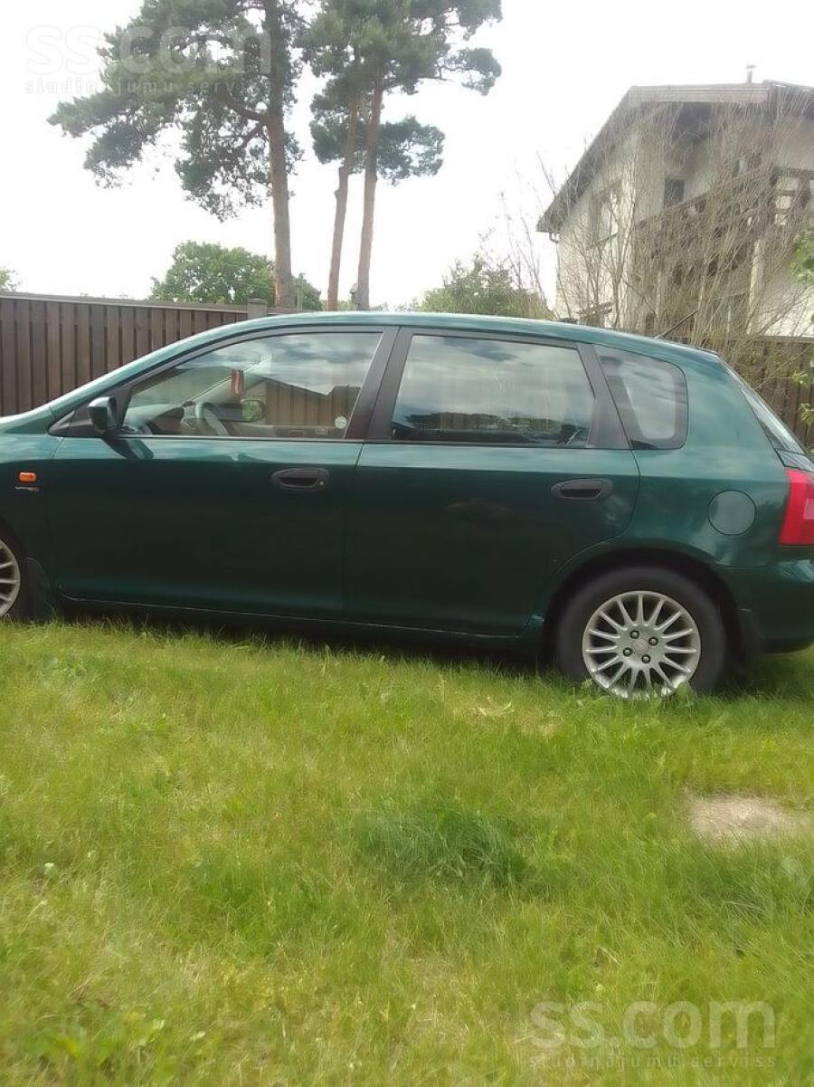 Zaļš Honda Civic 2002 Rīga, ar dzinēja tilpumu 1.60 L un nobraukumu 238 tūkst. km par 500 €, foto 4 vietnē AUTOMOTO.COM.LV