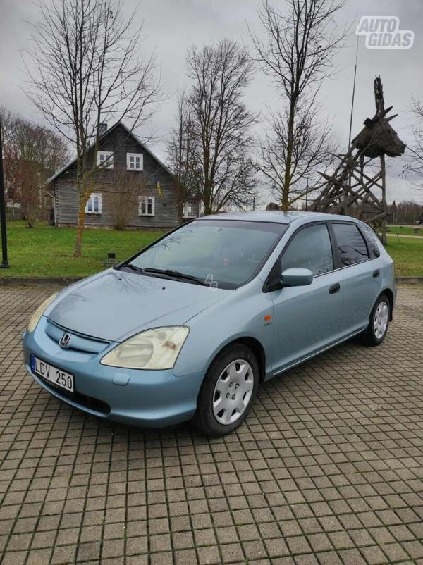 Zaļš Honda Civic 2002 Šauļi, ar dzinēja tilpumu 1.60 L un nobraukumu 269 tūkst. km par 1450 €, foto 1 vietnē AUTOMOTO.COM.LV