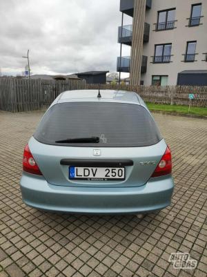 Zaļš Honda Civic 2002 Šauļi, ar dzinēja tilpumu 1.60 L un nobraukumu 269 tūkst. km par 1450 €, foto 5 vietnē AUTOMOTO.COM.LV
