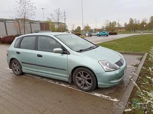 Zaļš Honda Civic 2004 Rīga, ar dzinēja tilpumu 1.60 L un nobraukumu 345 tūkst. km par 850 €, foto  vietnē AUTOMOTO.COM.LV