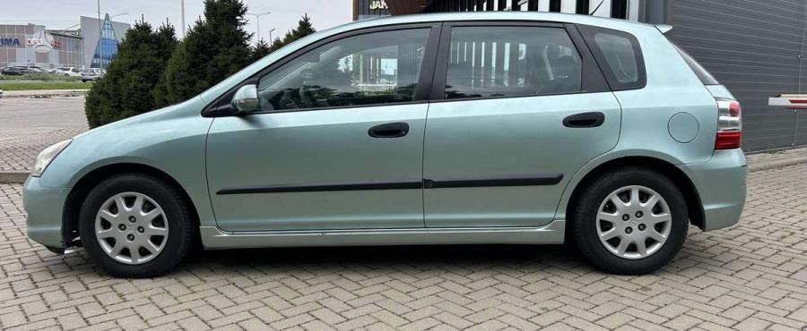 Zaļš Honda Civic 2004 Viļņa, ar dzinēja tilpumu 1.40 L un nobraukumu 194 tūkst. km par 1300 €, foto 5 vietnē AUTOMOTO.COM.LV
