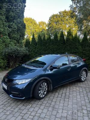 Zaļš Honda Civic 2013 Rīga, ar dzinēja tilpumu 1.80 L un nobraukumu 156 tūkst. km par 5490 €, foto  vietnē AUTOMOTO.COM.LV