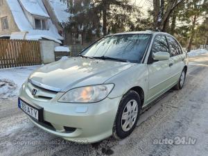Green Honda Civic 2004 in Tallinn, with an engine capacity of 1.60 L and mileage of 240 thousand km for 1400 €, photo 2 on AUTOMOTO.COM.LV