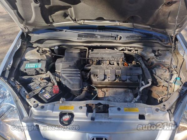 Grey Honda Civic 2001 in Tallinn, with an engine capacity of 1.60 L and mileage of 141 thousand km for 950 €, photo 11 on AUTOMOTO.COM.LV
