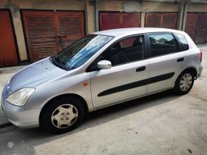 Grey Honda Civic 2001 in Kaunas, with an engine capacity of 1.40 L and mileage of 282 thousand km for 690 €, photo  on AUTOMOTO.COM.LV