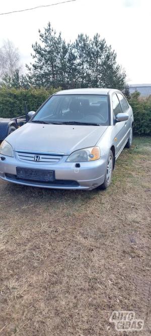 Pelēks Honda Civic 2002 Kauņa, ar dzinēja tilpumu 1.60 L un nobraukumu 202 tūkst. km par 400 €, foto  vietnē AUTOMOTO.COM.LV