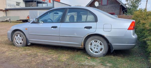 Pelēks Honda Civic 2002 Kauņa, ar dzinēja tilpumu 1.60 L un nobraukumu 202 tūkst. km par 400 €, foto 2 vietnē AUTOMOTO.COM.LV