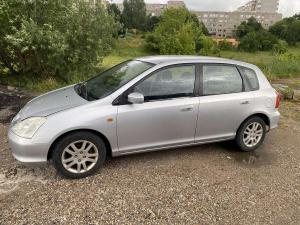 Grey Honda Civic 2002 in Vilnius, with an engine capacity of 1.69 L and mileage of 330 thousand km for 500 €, photo 9 on AUTOMOTO.COM.LV