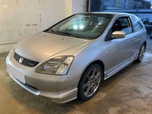 Pelēks Honda Civic 2003 Viļņa, ar dzinēja tilpumu 2.00 L un nobraukumu 317 tūkst. km par 4700 €, foto  vietnē AUTOMOTO.COM.LV