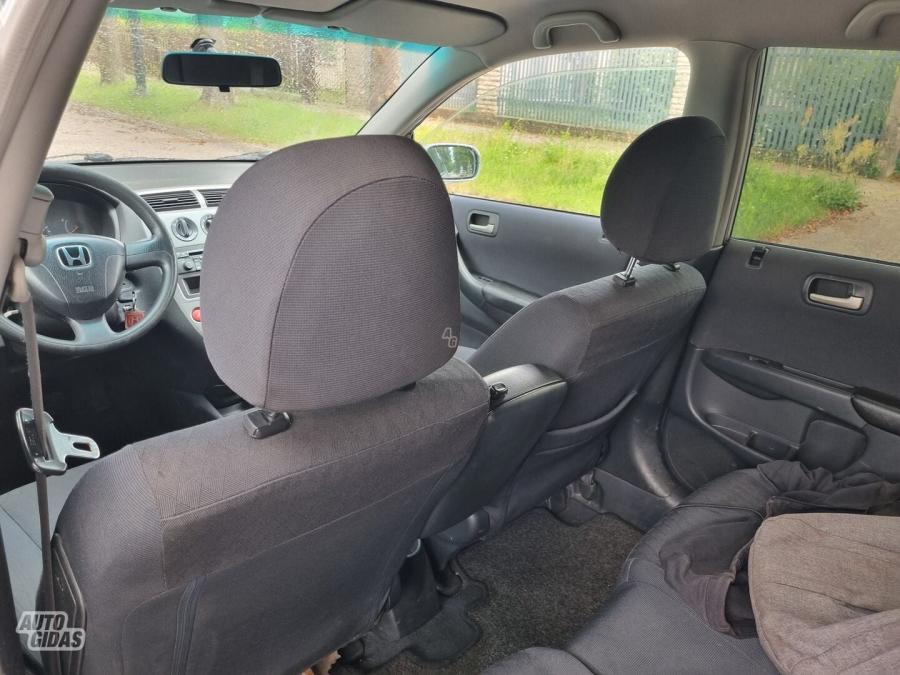 Pelēks Honda Civic 2003 Alīta, ar dzinēja tilpumu 1.70 L un nobraukumu 267 tūkst. km par 650 €, foto 9 vietnē AUTOMOTO.COM.LV