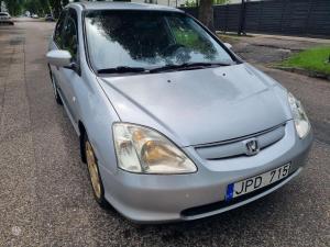 Grey Honda Civic 2003 in Alytus, with an engine capacity of 1.70 L and mileage of 267 thousand km for 650 €, photo 5 on AUTOMOTO.COM.LV
