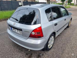 Grey Honda Civic 2003 in Alytus, with an engine capacity of 1.70 L and mileage of 267 thousand km for 650 €, photo 7 on AUTOMOTO.COM.LV