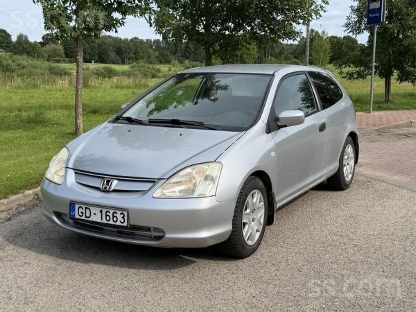 Pelēks Honda Civic 2003 Aizkraukle, ar dzinēja tilpumu 1.60 L un nobraukumu 236 tūkst. km par 890 €, foto 1 vietnē AUTOMOTO.COM.LV