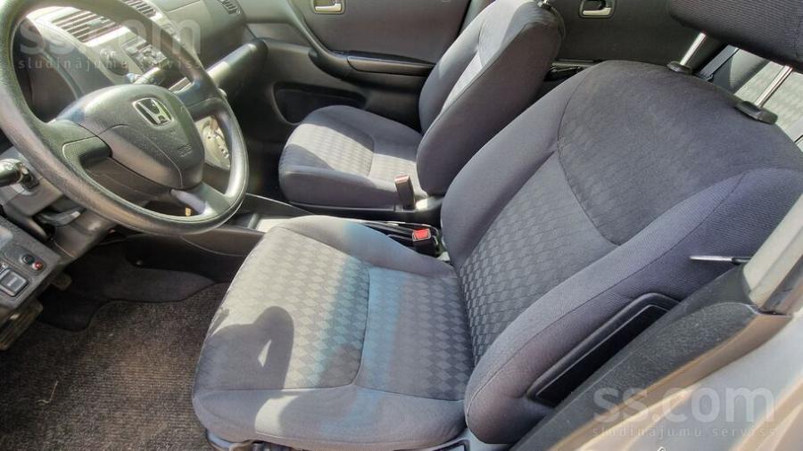 Pelēks Honda Civic 2003 Rīga, ar dzinēja tilpumu 1.60 L un nobraukumu 0 tūkst. km par 1290 €, foto 19 vietnē AUTOMOTO.COM.LV