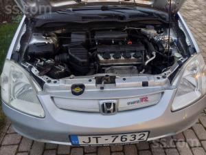 Grey Honda Civic 2003 in Riga, with an engine capacity of 1.40 L and mileage of 266 thousand km for 1450 €, photo 13 on AUTOMOTO.COM.LV
