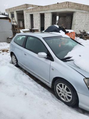 Pelēks Honda Civic 2004 Viļņa, ar dzinēja tilpumu 1.70 L un nobraukumu 236 tūkst. km par 650 €, foto 2 vietnē AUTOMOTO.COM.LV
