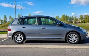 Grey Honda Civic 2004 in Riga, with an engine capacity of 1.60 L and mileage of 133 thousand km for 750 €, photo 3 on AUTOMOTO.COM.LV