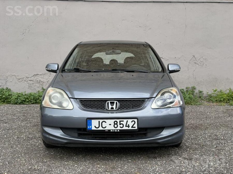 Pelēks Honda Civic 2004 Rīga, ar dzinēja tilpumu 1.70 L un nobraukumu 346 tūkst. km par 550 €, foto 5 vietnē AUTOMOTO.COM.LV