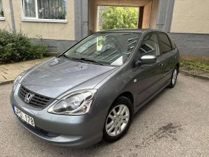 Pelēks Honda Civic 2004 Viļņa, ar dzinēja tilpumu 1.59 L un nobraukumu 328 tūkst. km par 900 €, foto  vietnē AUTOMOTO.COM.LV
