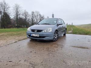 Pelēks Honda Civic 2005 Rīga, ar dzinēja tilpumu 1.40 L un nobraukumu 310 tūkst. km par 990 €, foto  vietnē AUTOMOTO.COM.LV