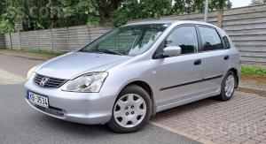 Grey Honda Civic 2005 in Jelgava, with an engine capacity of 1.60 L and mileage of 215 thousand km for 1200 €, photo  on AUTOMOTO.COM.LV