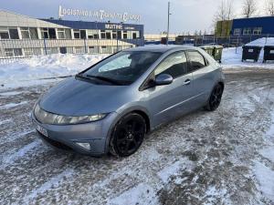 Grey Honda Civic 2007 in Vilnius, with an engine capacity of 2.20 L and mileage of 202 thousand km for 1050 €, photo  on AUTOMOTO.COM.LV
