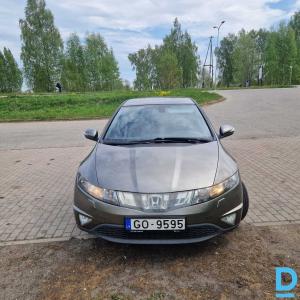 Grey Honda Civic 2007 in Riga, with an engine capacity of 1.80 L and mileage of 219 thousand km for 1490 €, photo  on AUTOMOTO.COM.LV
