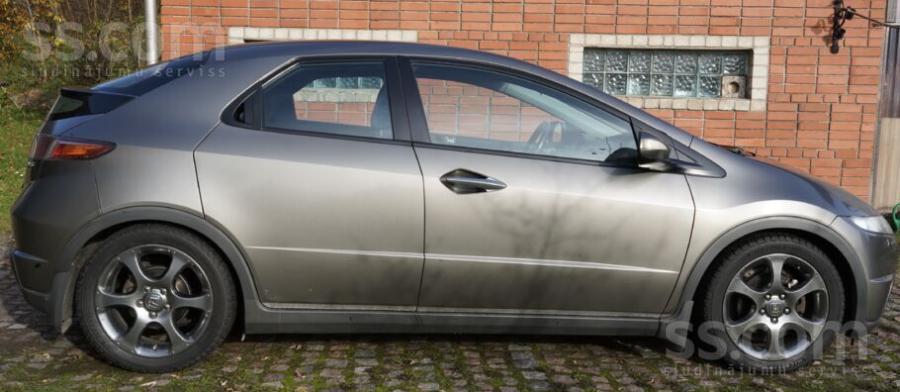 Pelēks Honda Civic 2007 Aizkraukle, ar dzinēja tilpumu 2.20 L un nobraukumu 0 tūkst. km par 2520 €, foto 5 vietnē AUTOMOTO.COM.LV