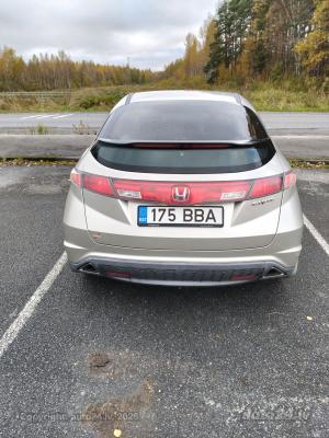 Grey Honda Civic 2008 in Parnu, with an engine capacity of 1.80 L and mileage of 201 thousand km for 2000 €, photo 8 on AUTOMOTO.COM.LV