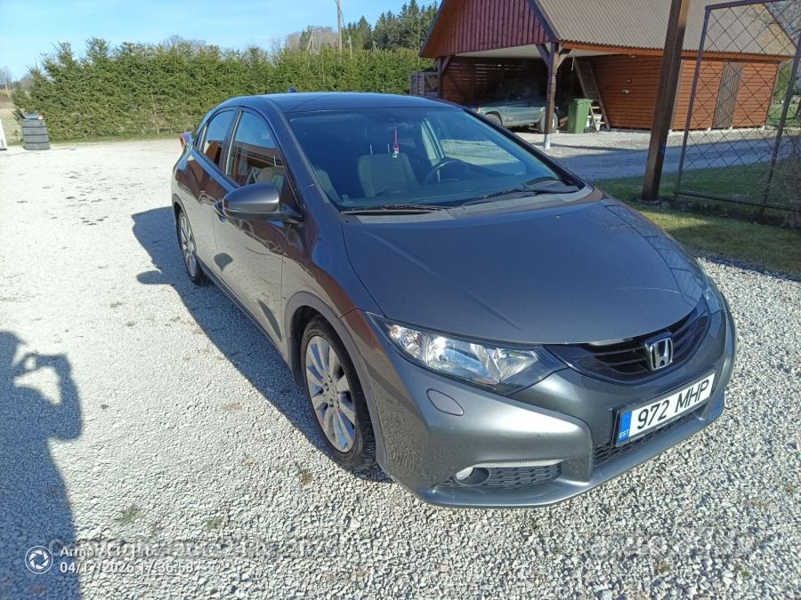 Grey Honda Civic 2012 in Tallinn, with an engine capacity of 1.80 L and mileage of 135 thousand km for 6800 €, photo 3 on AUTOMOTO.COM.LV