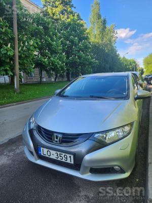Grey Honda Civic 2012 in Riga, with an engine capacity of 2.20 L and mileage of 0 thousand km for 3900 €, photo  on AUTOMOTO.COM.LV