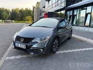Pelēks Honda Civic 2014 Rīga, ar dzinēja tilpumu 1.80 L un nobraukumu 145 tūkst. km par 6900 €, foto  vietnē AUTOMOTO.COM.LV