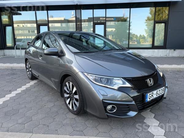 Pelēks Honda Civic 2014 Rīga, ar dzinēja tilpumu 1.80 L un nobraukumu 145 tūkst. km par 6900 €, foto 2 vietnē AUTOMOTO.COM.LV