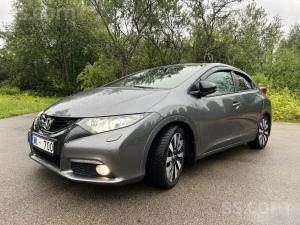 Grey Honda Civic 2015 in Riga, with an engine capacity of 1.80 L and mileage of 122 thousand km for 7000 €, photo 8 on AUTOMOTO.COM.LV
