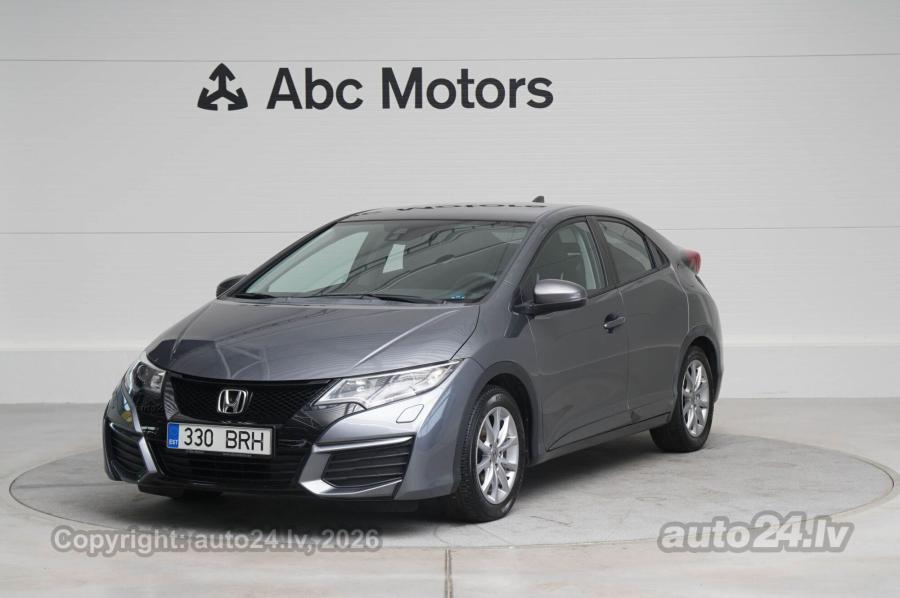 Grey Honda Civic 2016 in Tallinn, with an engine capacity of 1.30 L and mileage of 128 thousand km for 9900 €, photo 1 on AUTOMOTO.COM.LV