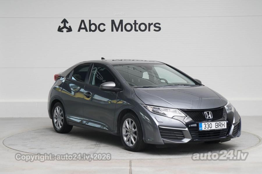Grey Honda Civic 2016 in Tallinn, with an engine capacity of 1.30 L and mileage of 128 thousand km for 9900 €, photo 4 on AUTOMOTO.COM.LV