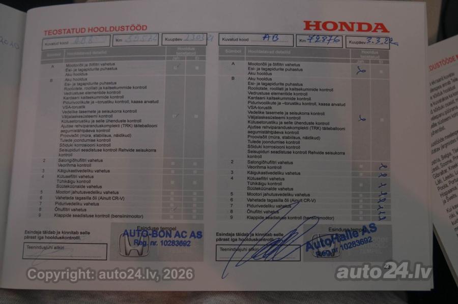 Grey Honda Civic 2016 in Tallinn, with an engine capacity of 1.30 L and mileage of 128 thousand km for 9900 €, photo 17 on AUTOMOTO.COM.LV