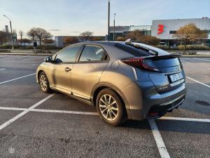 Grey Honda Civic 2016 in Vilnius, with an engine capacity of 1.34 L and mileage of 105 thousand km for 8500 €, photo 6 on AUTOMOTO.COM.LV