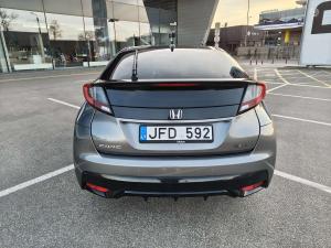 Grey Honda Civic 2016 in Vilnius, with an engine capacity of 1.34 L and mileage of 105 thousand km for 8500 €, photo 7 on AUTOMOTO.COM.LV