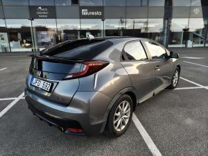 Grey Honda Civic 2016 in Vilnius, with an engine capacity of 1.34 L and mileage of 105 thousand km for 8500 €, photo 8 on AUTOMOTO.COM.LV