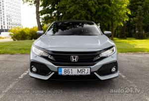 Grey Honda Civic 2017 in Tallinn, with an engine capacity of 1.00 L and mileage of 87 thousand km for 14890 €, photo 7 on AUTOMOTO.COM.LV
