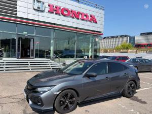 Grey Honda Civic 2017 in Vilnius, with an engine capacity of 1.50 L and mileage of 114 thousand km for 16590 €, photo  on AUTOMOTO.COM.LV
