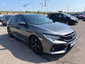 Grey Honda Civic 2017 in Vilnius, with an engine capacity of 1.50 L and mileage of 114 thousand km for 16590 €, photo 3 on AUTOMOTO.COM.LV