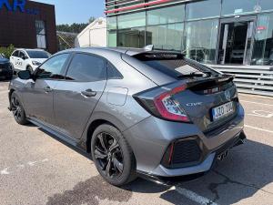 Grey Honda Civic 2017 in Vilnius, with an engine capacity of 1.50 L and mileage of 114 thousand km for 16590 €, photo 5 on AUTOMOTO.COM.LV