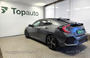 Grey Honda Civic 2017 in Tallinn, with an engine capacity of 1.00 L and mileage of 82 thousand km for 12900 €, photo 4 on AUTOMOTO.COM.LV
