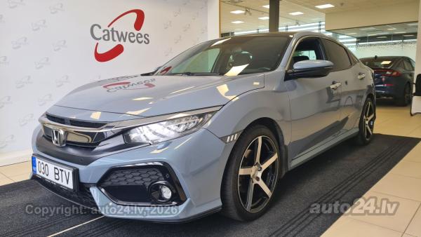Grey Honda Civic 2017 in Tartu, with an engine capacity of 1.50 L and mileage of 188 thousand km for 14900 €, photo 1 on AUTOMOTO.COM.LV