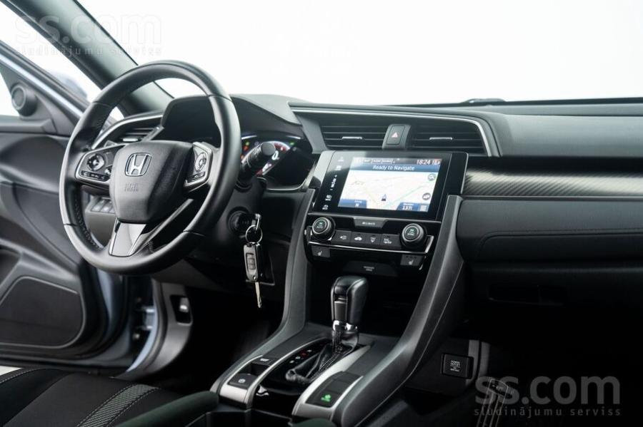 Pelēks Honda Civic 2017 Tallina, ar dzinēja tilpumu 1.50 L un nobraukumu 132 tūkst. km par 14899 €, foto 14 vietnē AUTOMOTO.COM.LV