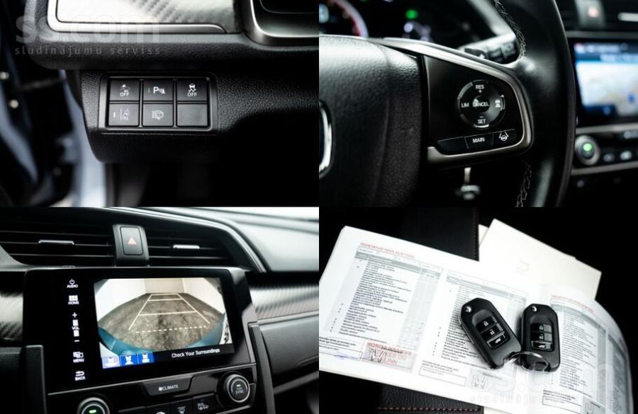 Pelēks Honda Civic 2017 Tallina, ar dzinēja tilpumu 1.50 L un nobraukumu 132 tūkst. km par 14899 €, foto 15 vietnē AUTOMOTO.COM.LV