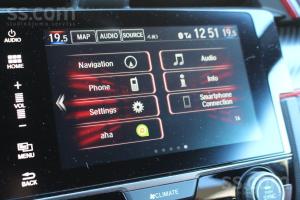 Pelēks Honda Civic 2018 Rīga, ar dzinēja tilpumu 2.00 L un nobraukumu 98 tūkst. km par 28950 €, foto 16 vietnē AUTOMOTO.COM.LV