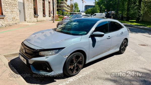 Pelēks Honda Civic 2018 Tallina, ar dzinēja tilpumu 1.60 L un nobraukumu 70 tūkst. km par 16900 €, foto 2 vietnē AUTOMOTO.COM.LV